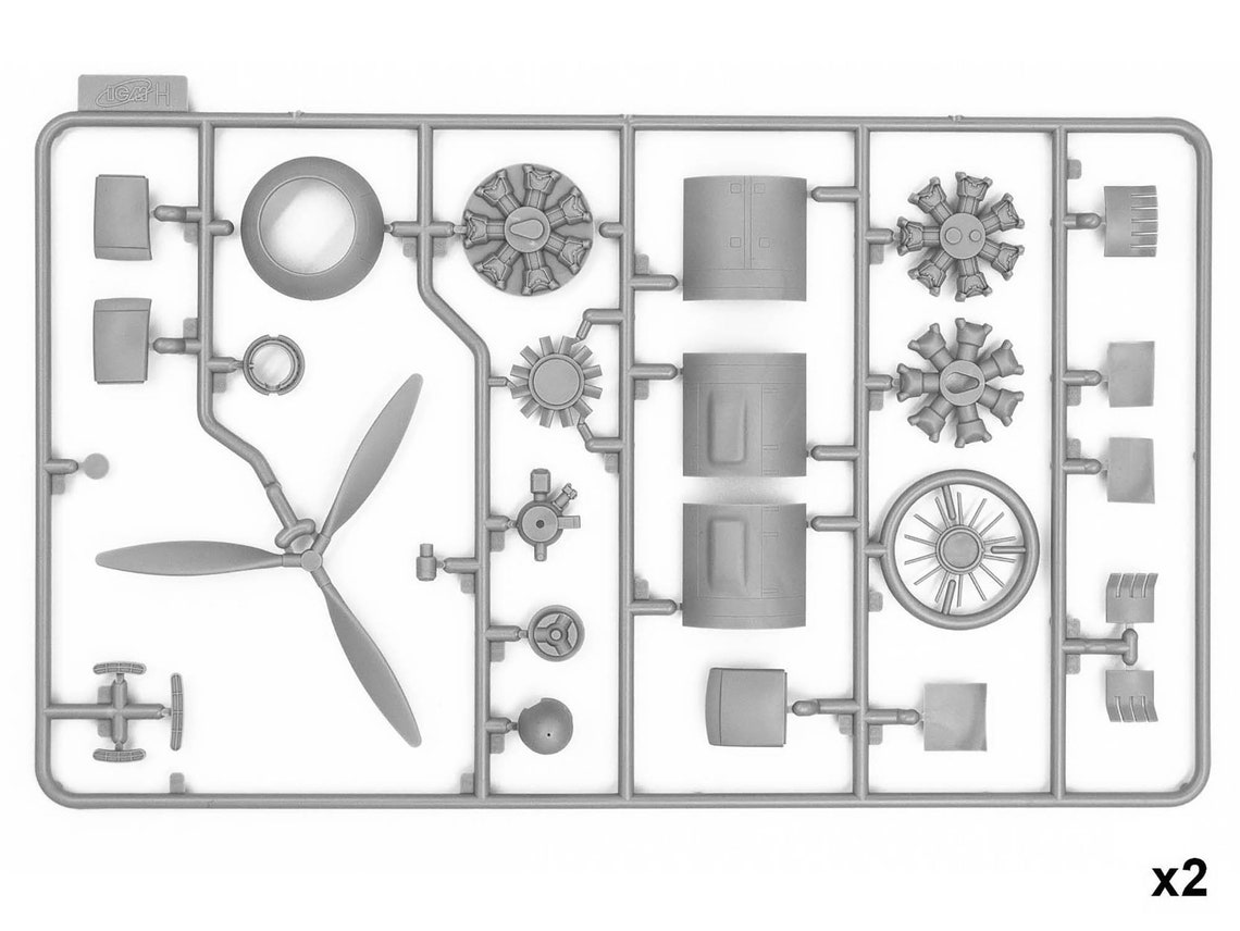 Scale Model 1/48 Do 217J-1/2 WWII Night Fighter ICM 48272 / | Etsy