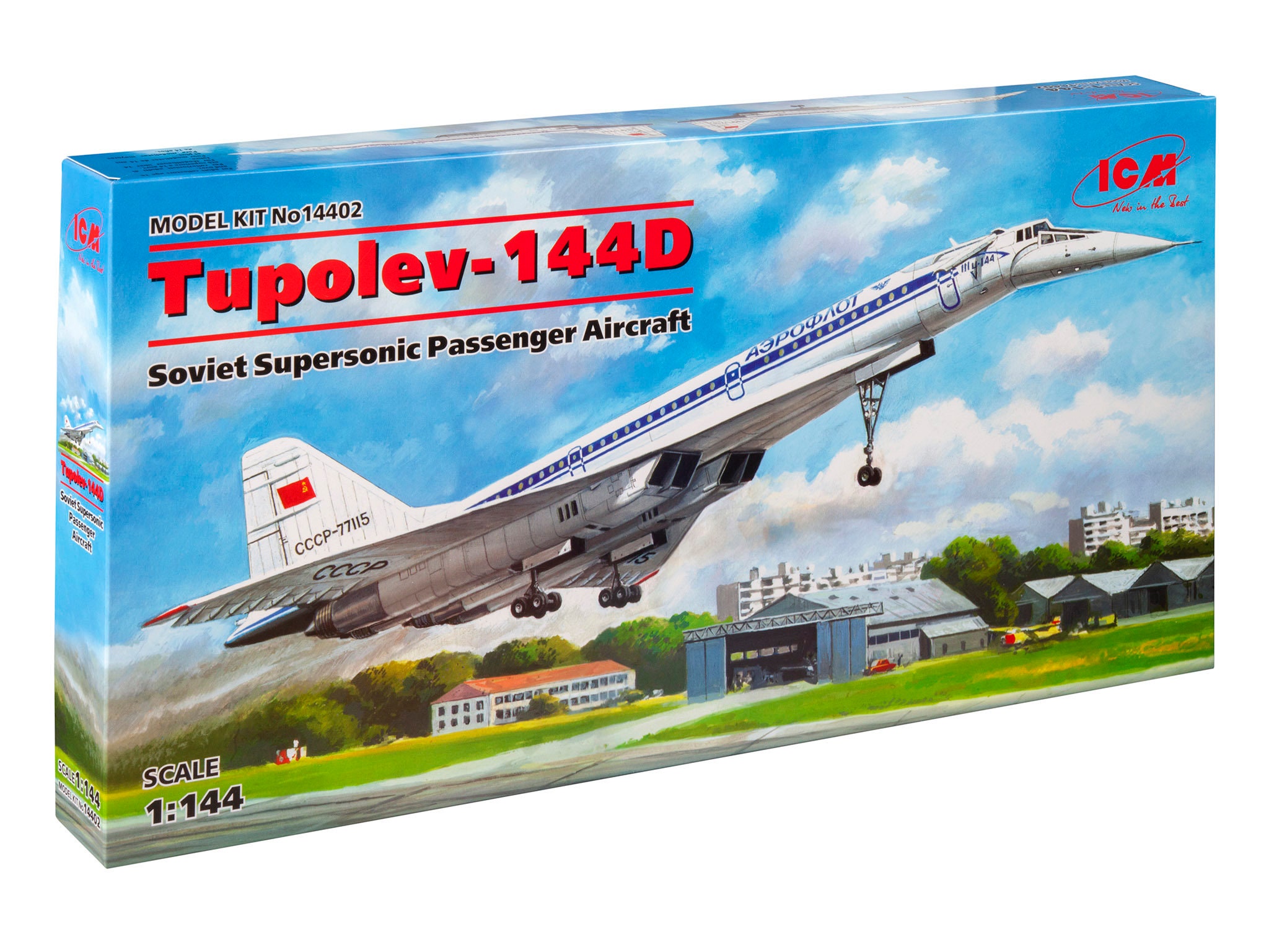 Plastic Model Kit Scale 1/144 Tupolev Tu-144d Soviet - Etsy
