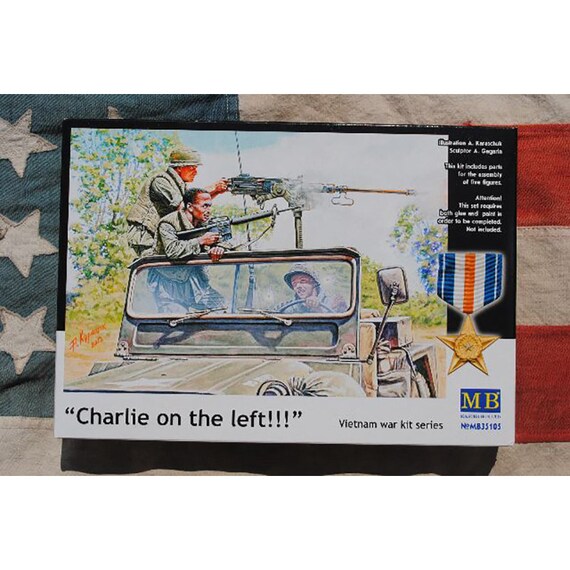 Scale Kit 1/35 MASTER BOX 35105 Charlie on the Left - Etsy