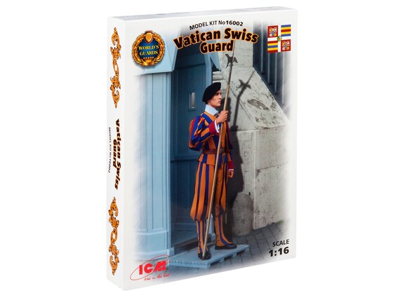 Scale Figure 1/16 Vatican Swiss Guard. Scale Plastic Model - Etsy