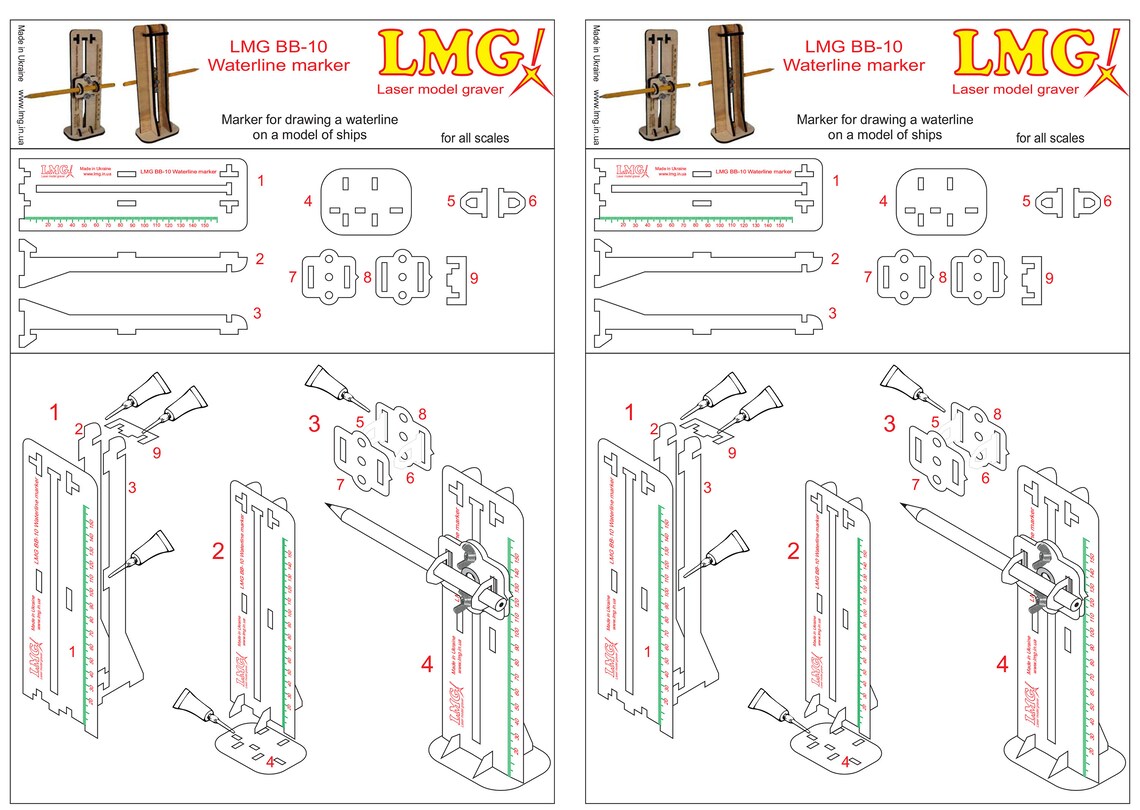 Water Line Marker for Plastic Model Kit - Etsy
