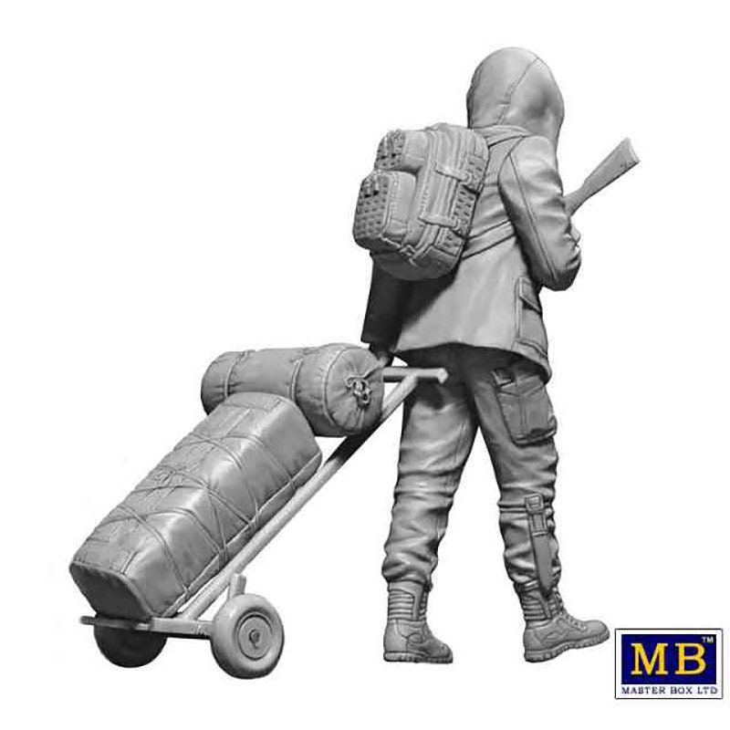 Scale Kit 1/24 MASTER BOX 24076 Vadim. Pоst-apocalyptic Series. the ...