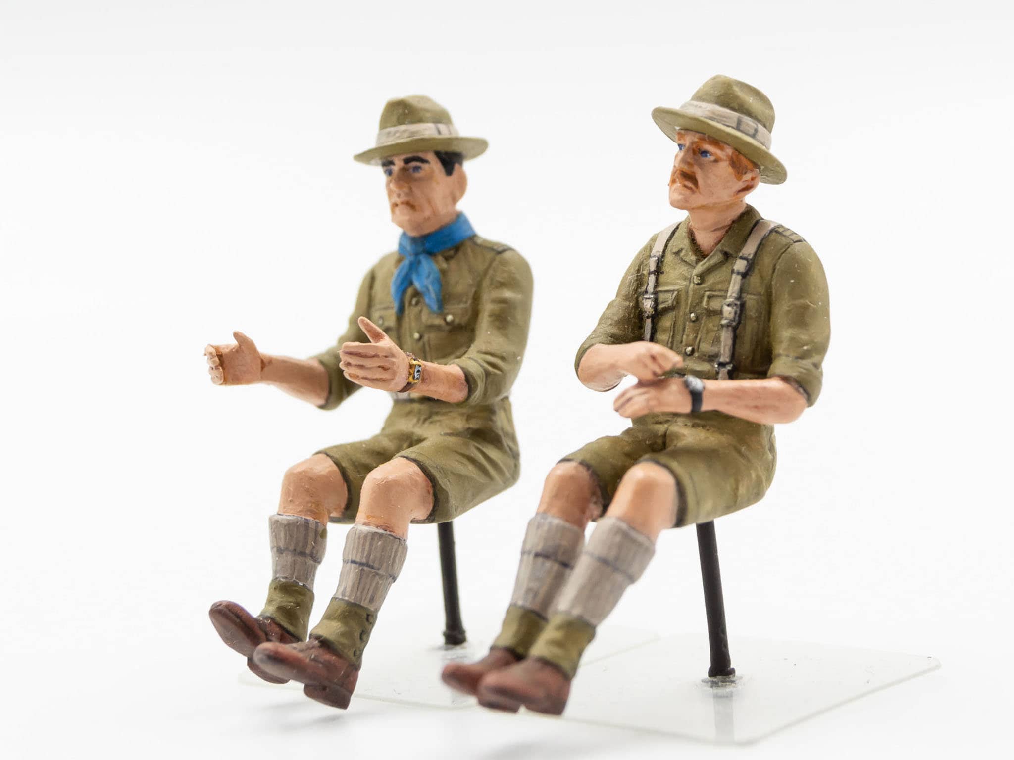 Scale 1/35 Plastic Model Kit Figure ANZAC Drivers 1917-1918 ICM 35707 ...