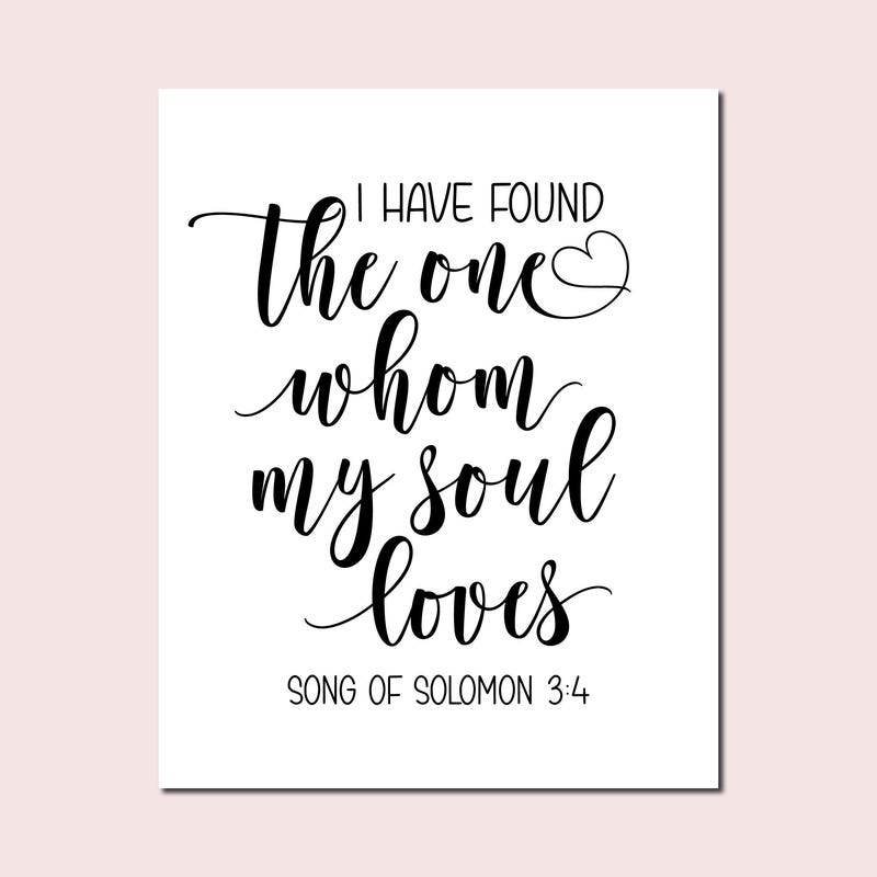 Whom My Soul Loves - Etsy