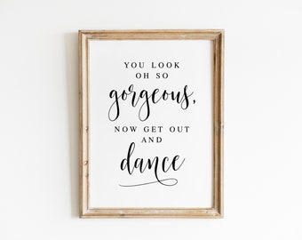 Wedding Dance Sign | Etsy