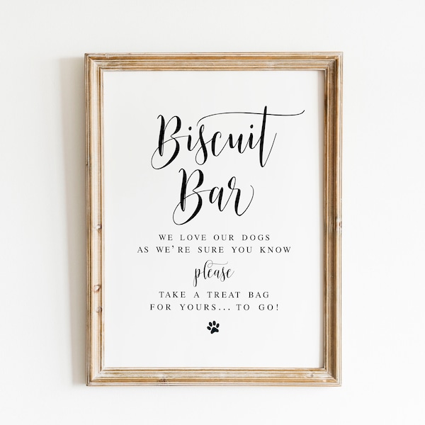 Dog Treat Bar Sign - Etsy