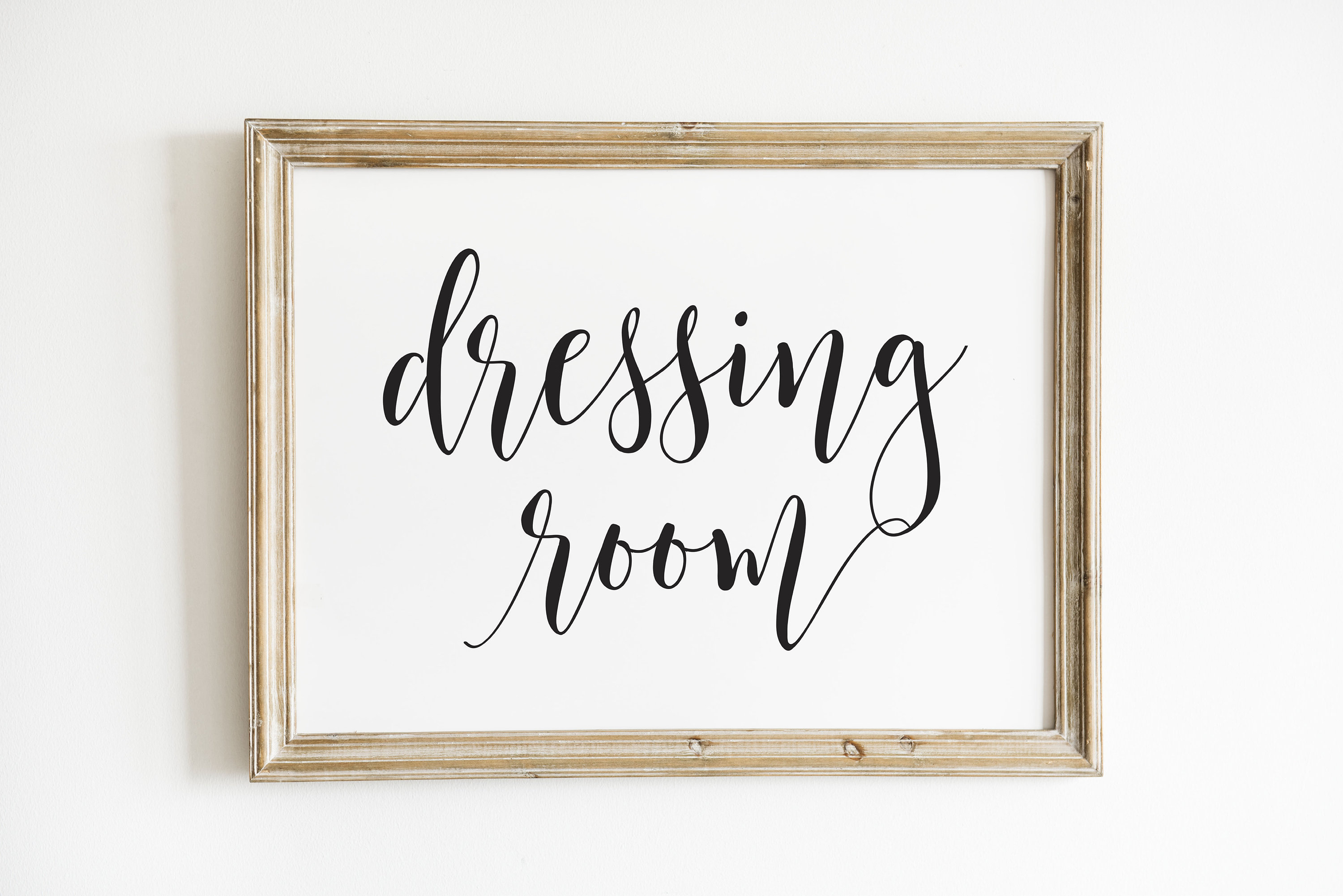 Dressing Room Sign: Printable Changing Room Decor (digital Download) - Etsy
