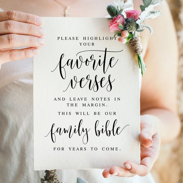 Wedding Bible - Etsy