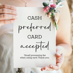 Cash Preffered Card Accepted, Card Payments Accepted, Office Business ...