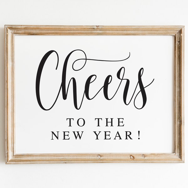 Cheers Sign - Etsy
