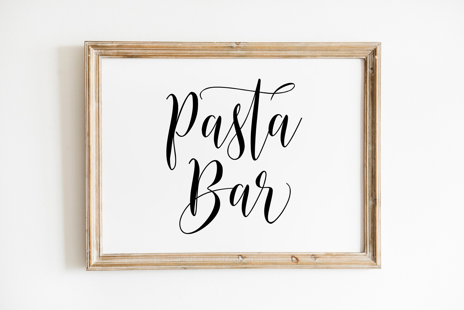 Pasta Bar Wedding Pasta Sign Pasta Bar Sign Wedding Bar | Etsy