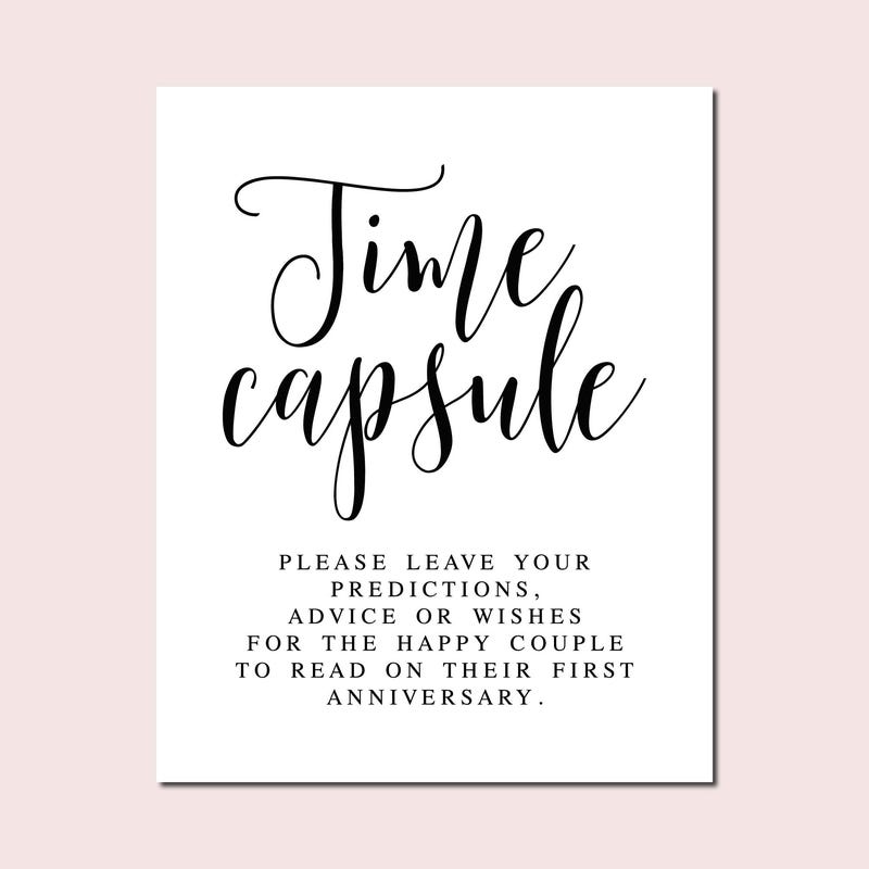 Wedding Time Capsule - Etsy