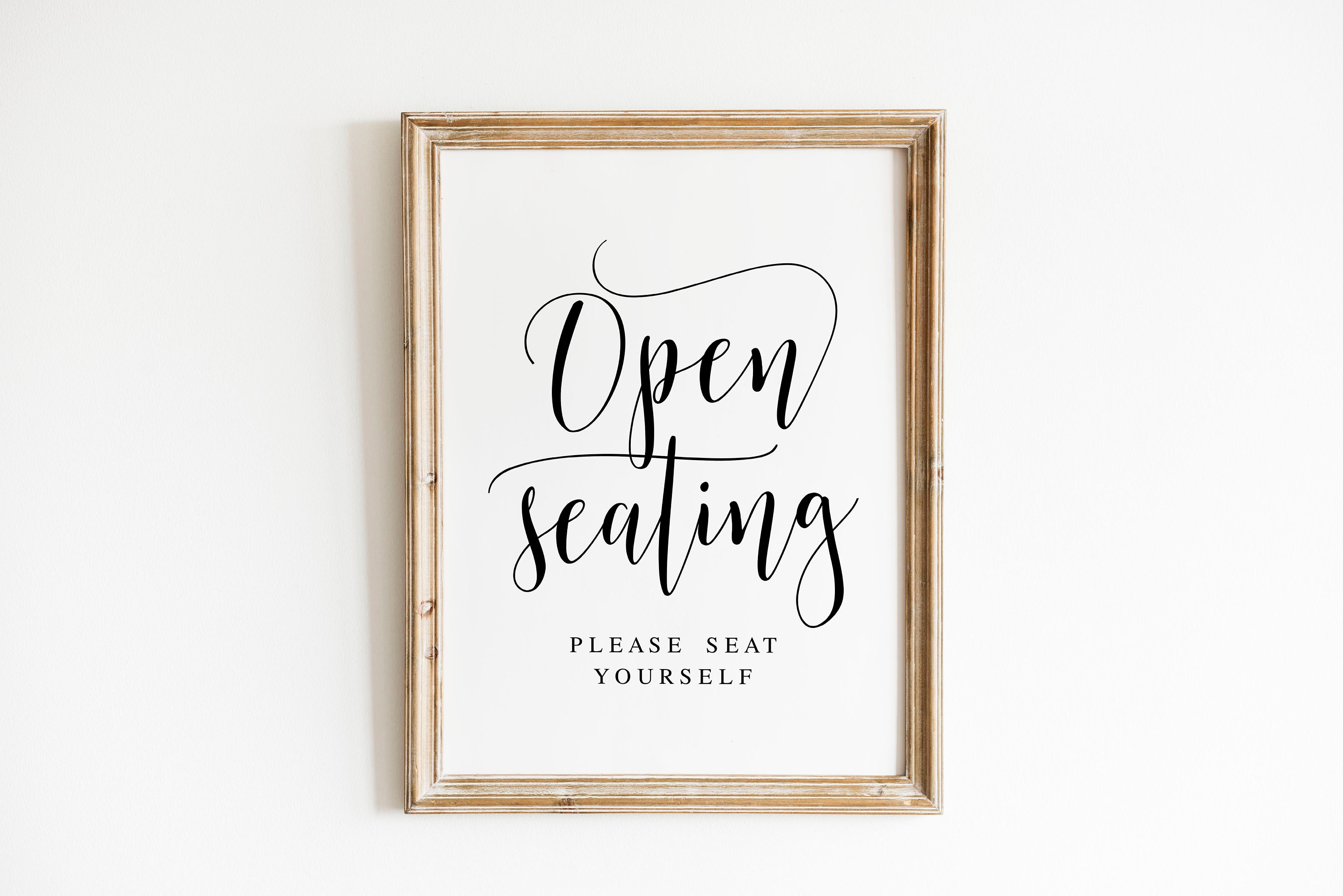 Seat yourself wedding sign 60 photos - Astyledwedding.com