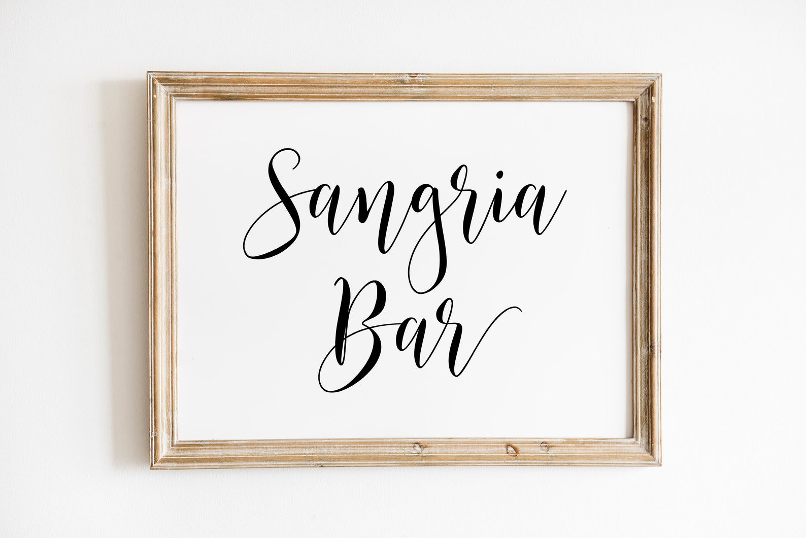 Sangria Bar Wedding Sangria Sign Wedding Bar Sign Bar - Etsy