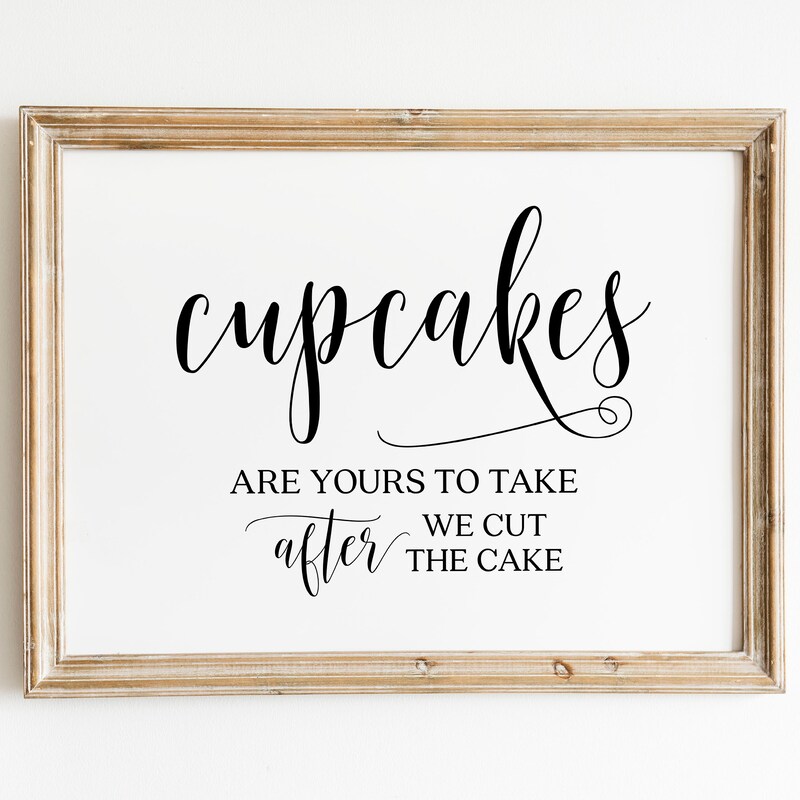 Cupcakes Sign - Etsy