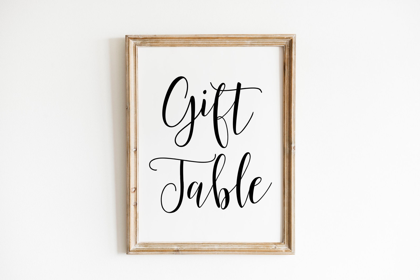 Gift Table Sign Wedding Signs Wedding Signage Wedding - Etsy