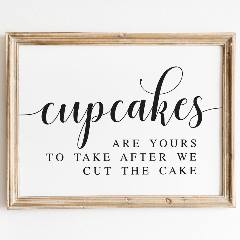 Cupcake Signs - Etsy