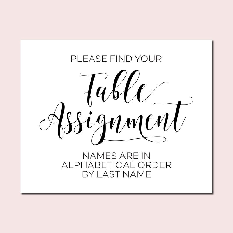 Table Assignment - Etsy