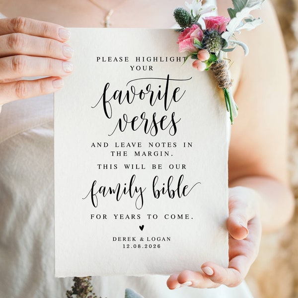 Wedding Bible Verse - Etsy