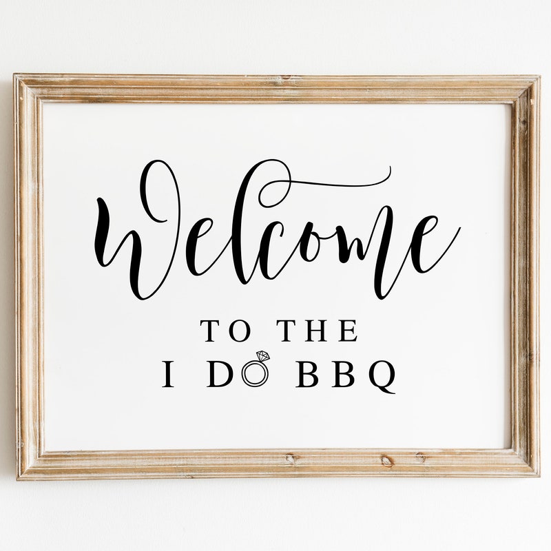Wedding Bbq Sign - Etsy