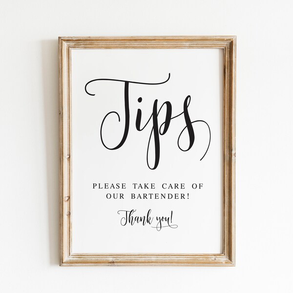 Bartender Sign - Etsy