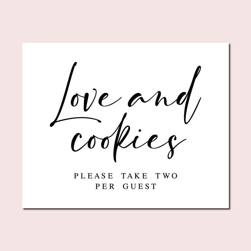 Cookie Bar Signs - Etsy