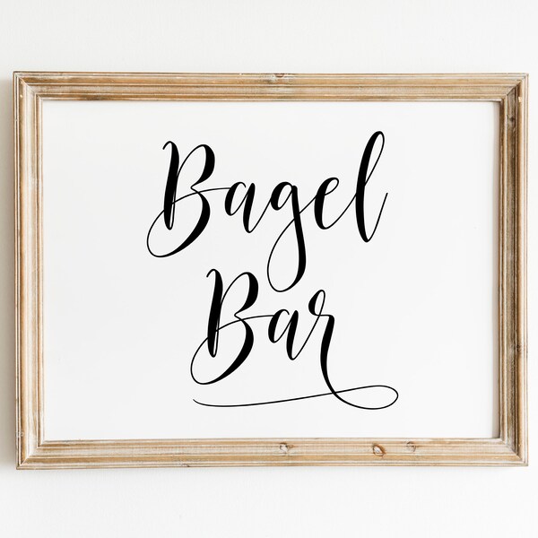 Bagel Signs - Etsy