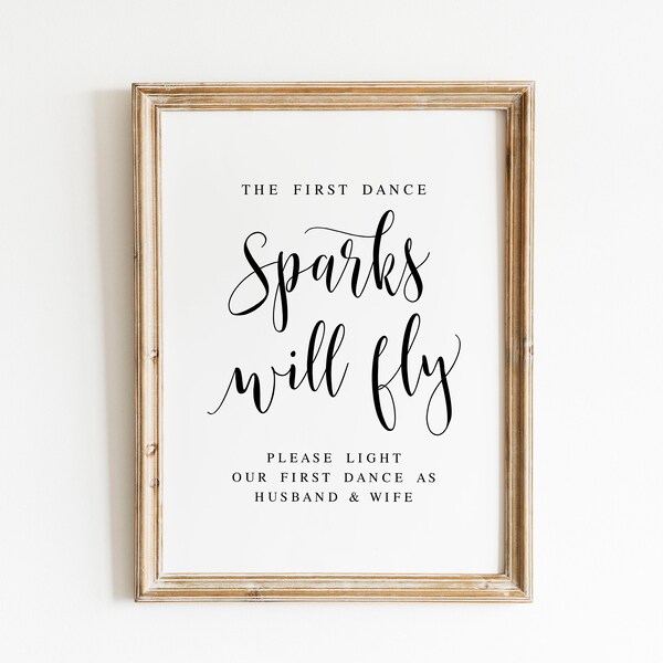 Sparkler Sign - Etsy
