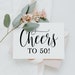 Cheers to 50 50th Birthday Sign Birthday Printables - Etsy