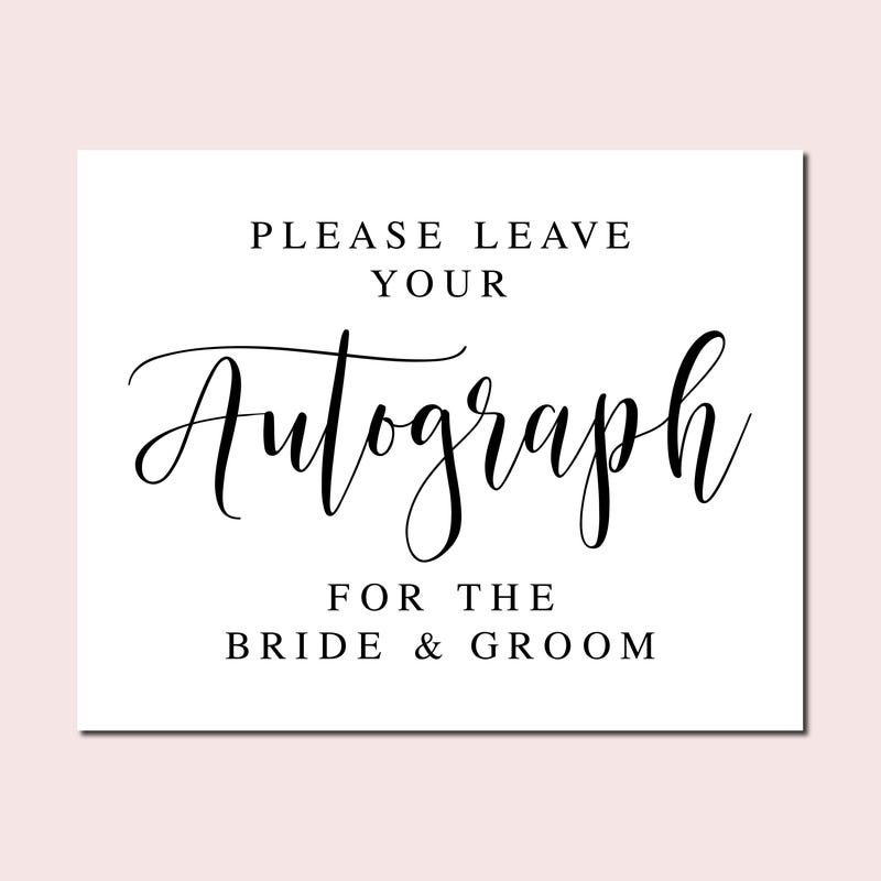 Autograph Decor - Etsy