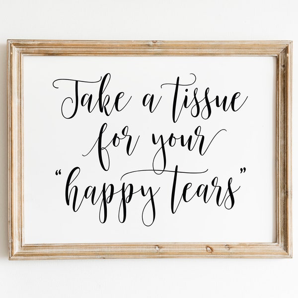 Take a Tissue Sign - Etsy