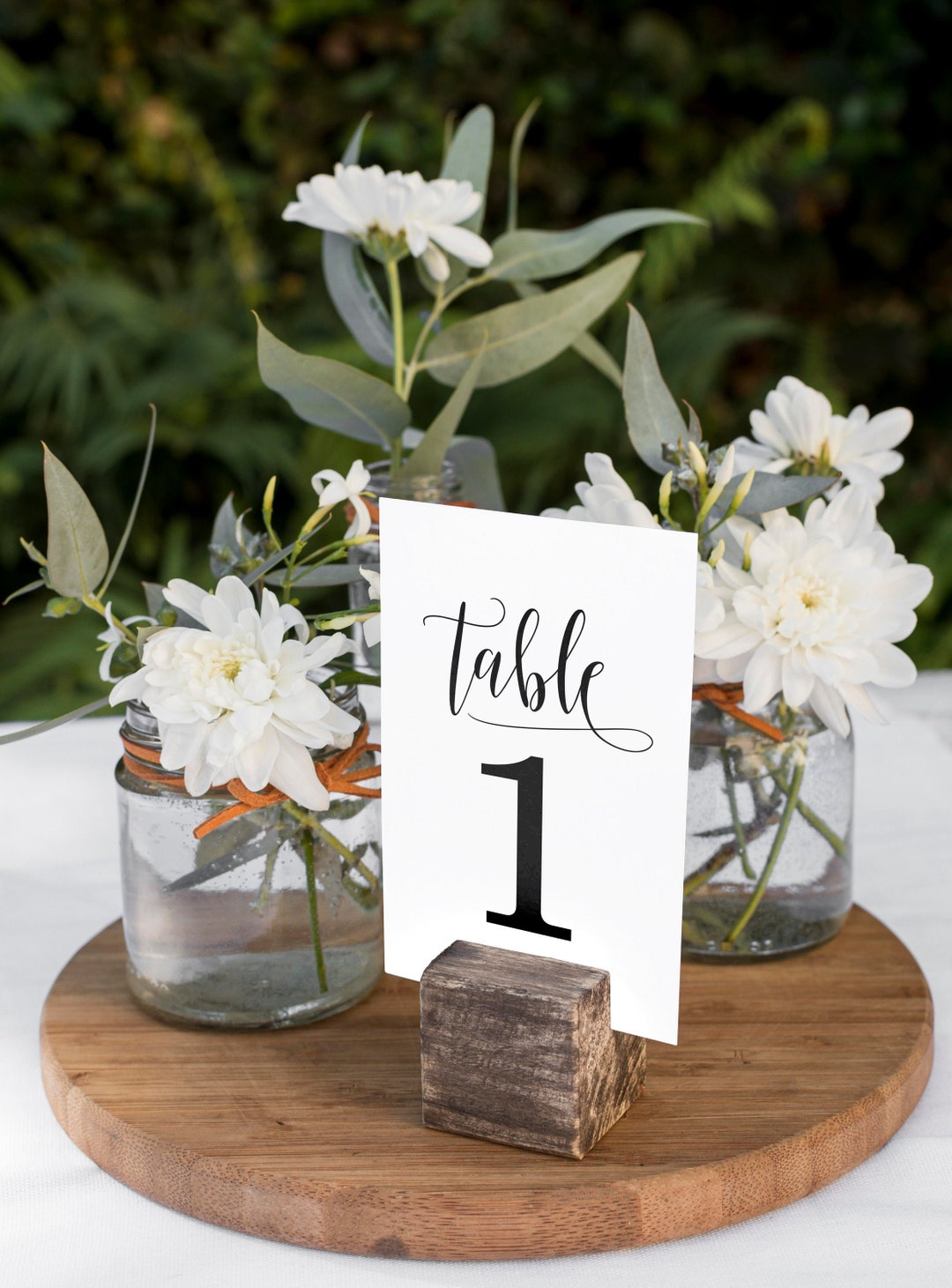 Wedding Table Numbers 1-12, Wedding Signs, Wedding Signage, Table ...