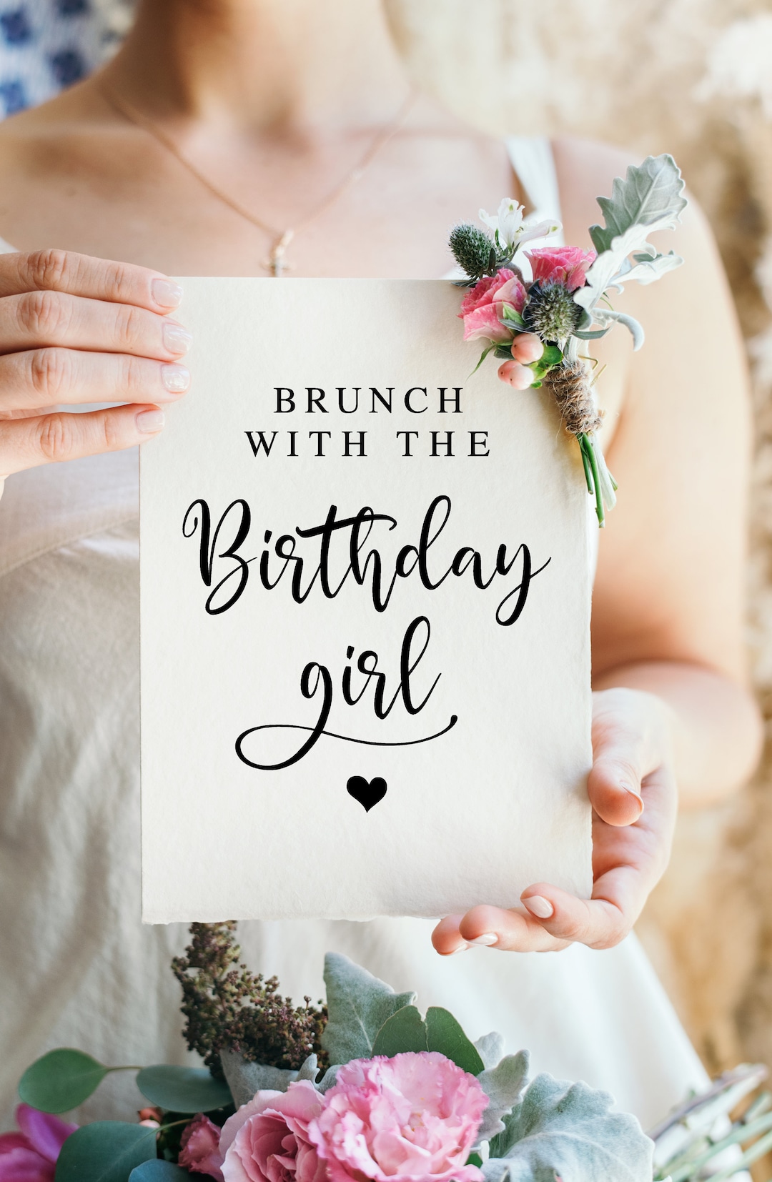 Birthday Brunch Sign: Modern Minimalist Party Decor (printable) - Etsy UK