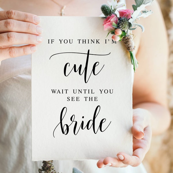 If You Think Im Cute Etsy