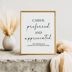 Cash is Preffered and Appreciated, Cash Payments Accepted, Cards ...