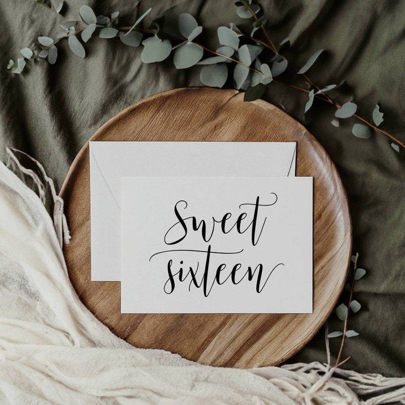Sweet Sixteen - Etsy