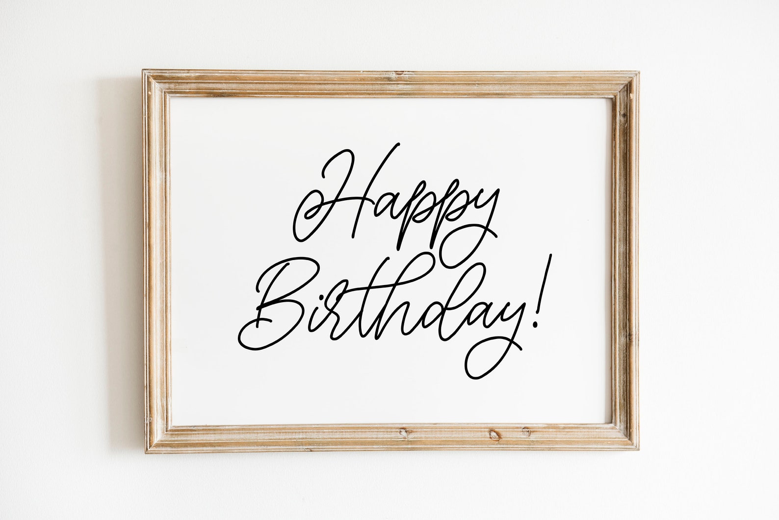 Happy Birthday Sign Birthday Decor Sign Happy Birthday | Etsy