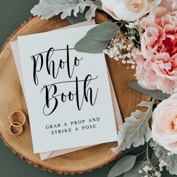 Photo Booth Sign - Etsy