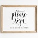 Please Sign Our Love Letter Wedding Signs Love Letter - Etsy