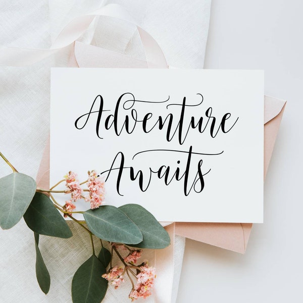 Adventure Awaits Retirement Party Sign - Etsy