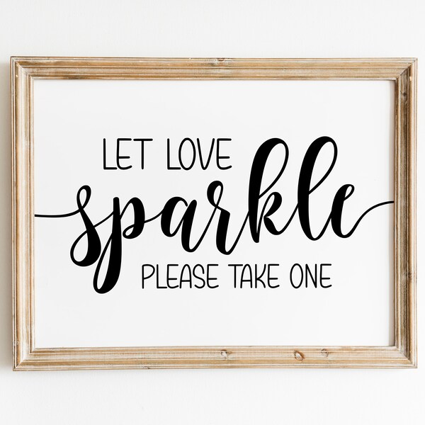 Let Love Sparkle - Etsy