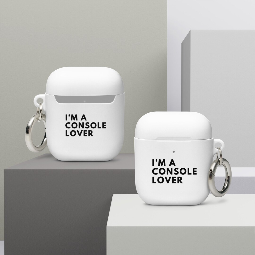 I'm A Console Lover Rubber Case for Airpods® Funny AirPod Case, Gamer ...