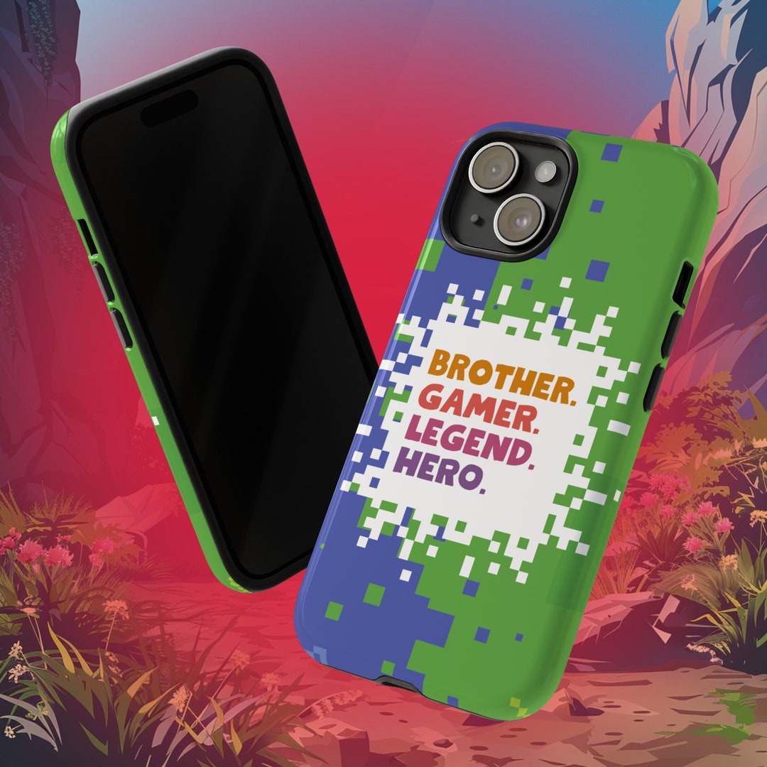 Brother Gamer Legend Hero Case for Gamer ,case for iPhone 15 14 13 12 ...