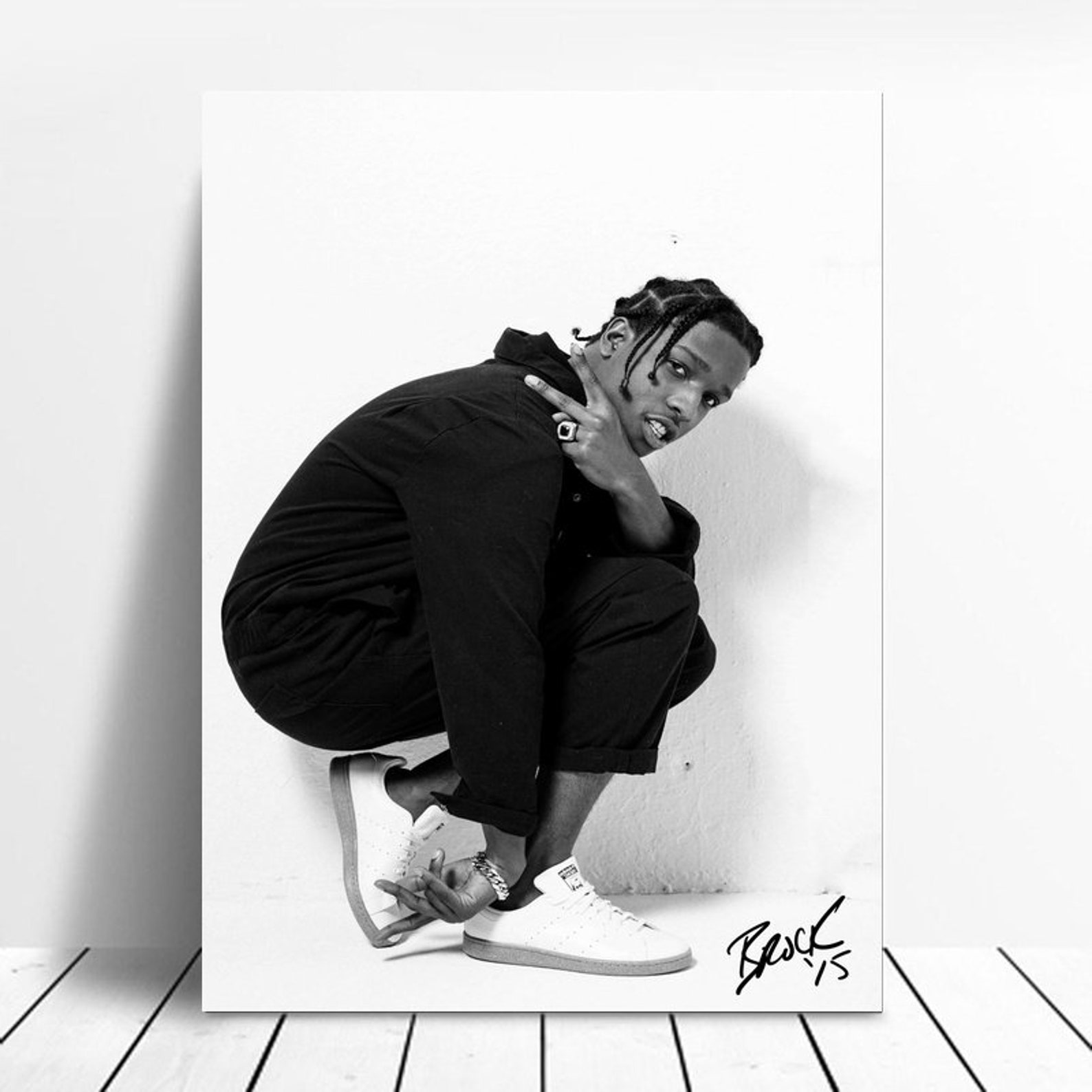 ASAP Rocky poster Canvas Painting Posters And Prints Living | Etsy