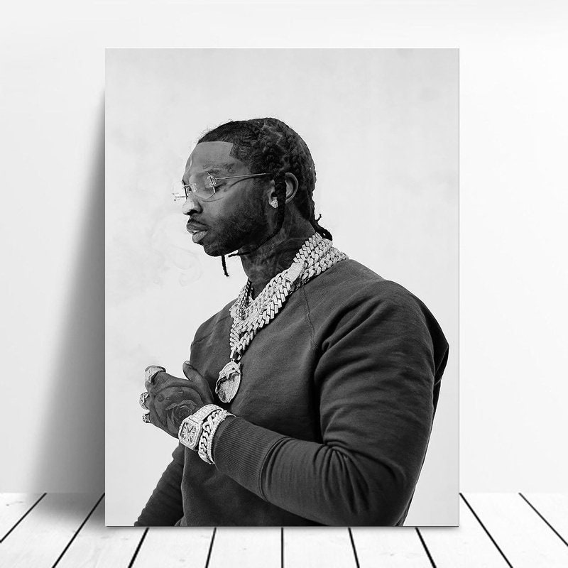 Pop-smoke poster Canvas Painting Posters And Prints Living | Etsy