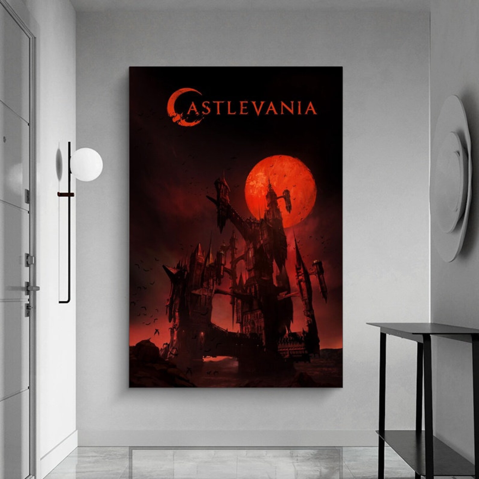 Castlevania cover poster Canvas Painting Posters And Prints | Etsy