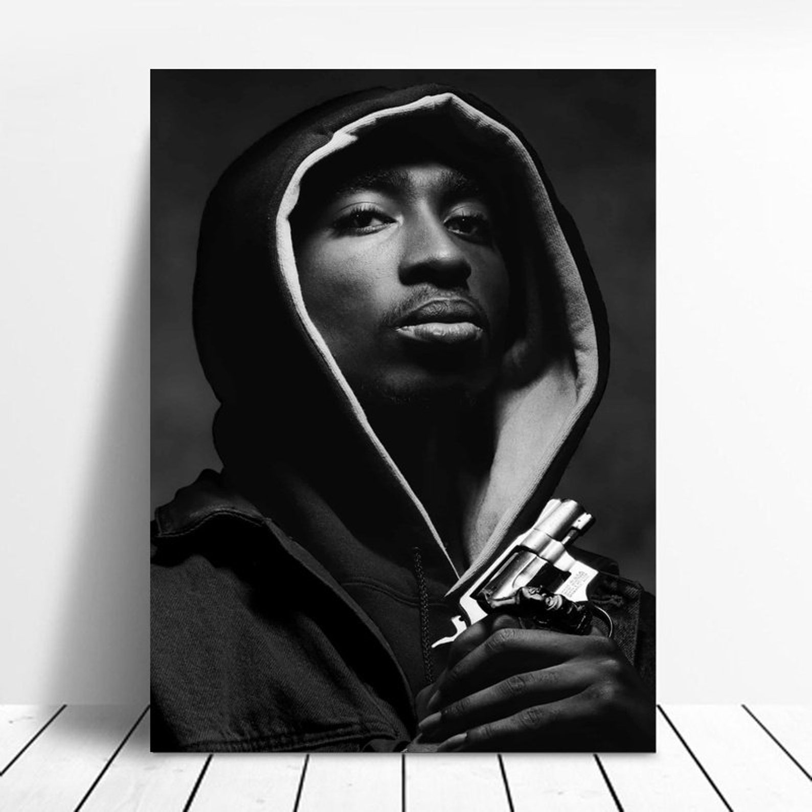 Tupac Praying poster poster Canvas Painting Posters And Prints | Etsy