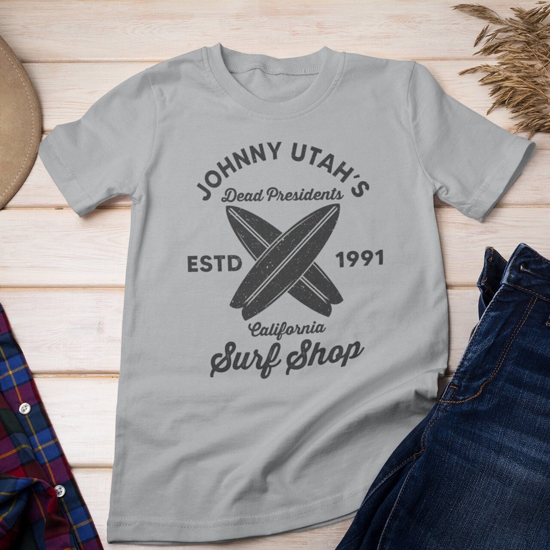 Point Break Johnny Utahs Surf Shop Movie Inspired T-shirt - Etsy