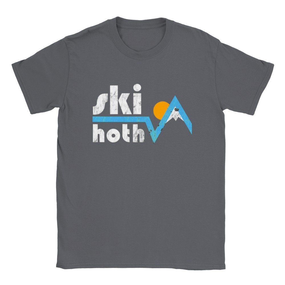 Ski Hoth Retro Ski Resort Star Wars Style Tshirt - Etsy