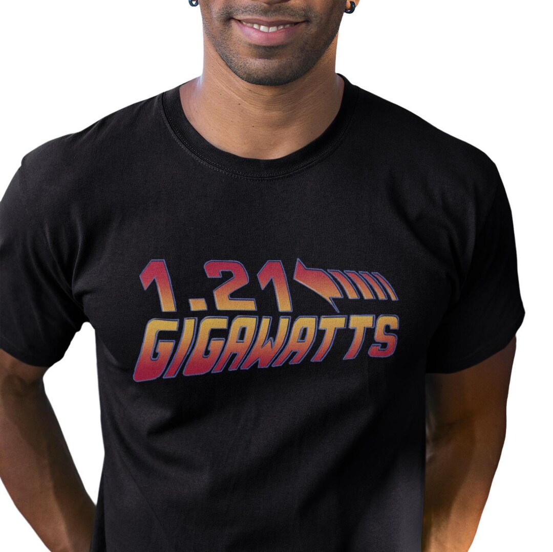 Back to the Future 1.21 Gigawatts - Etsy